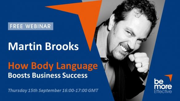 How Body Language Boosts Business Success – A Free Webinar With Martin ...